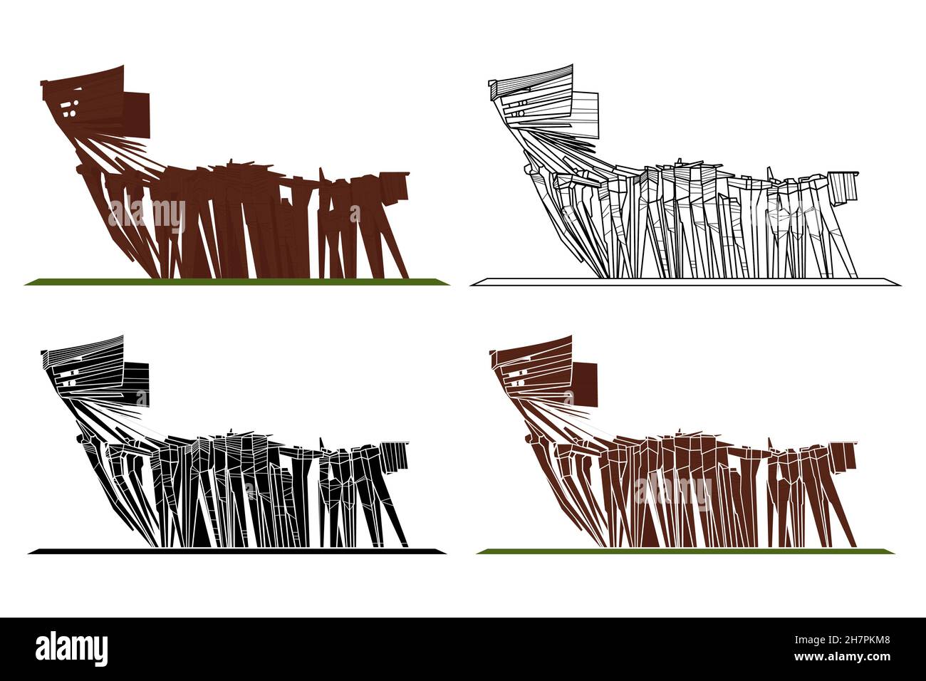 The south of porto Stock Vector Images - Alamy