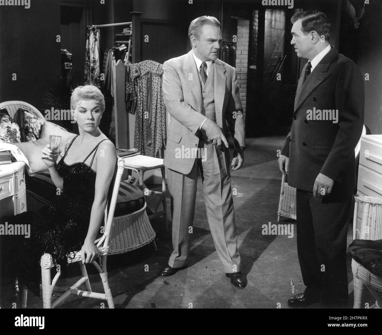 DORIS DAY as Ruth Etting JAMES CAGNEY as gangster Marty Snyder and ...