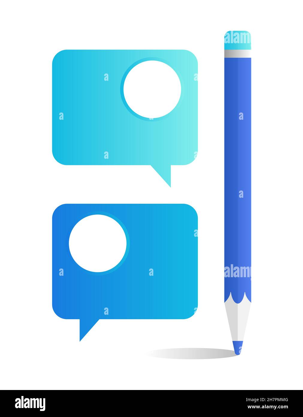 Guide speaking Stock Vector Images - Alamy