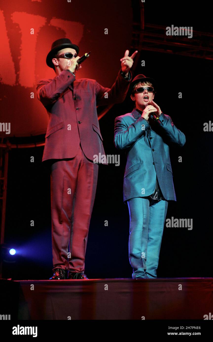 PJ And Duncan in concert at The Royal Albert Hall in London. 10 March ...