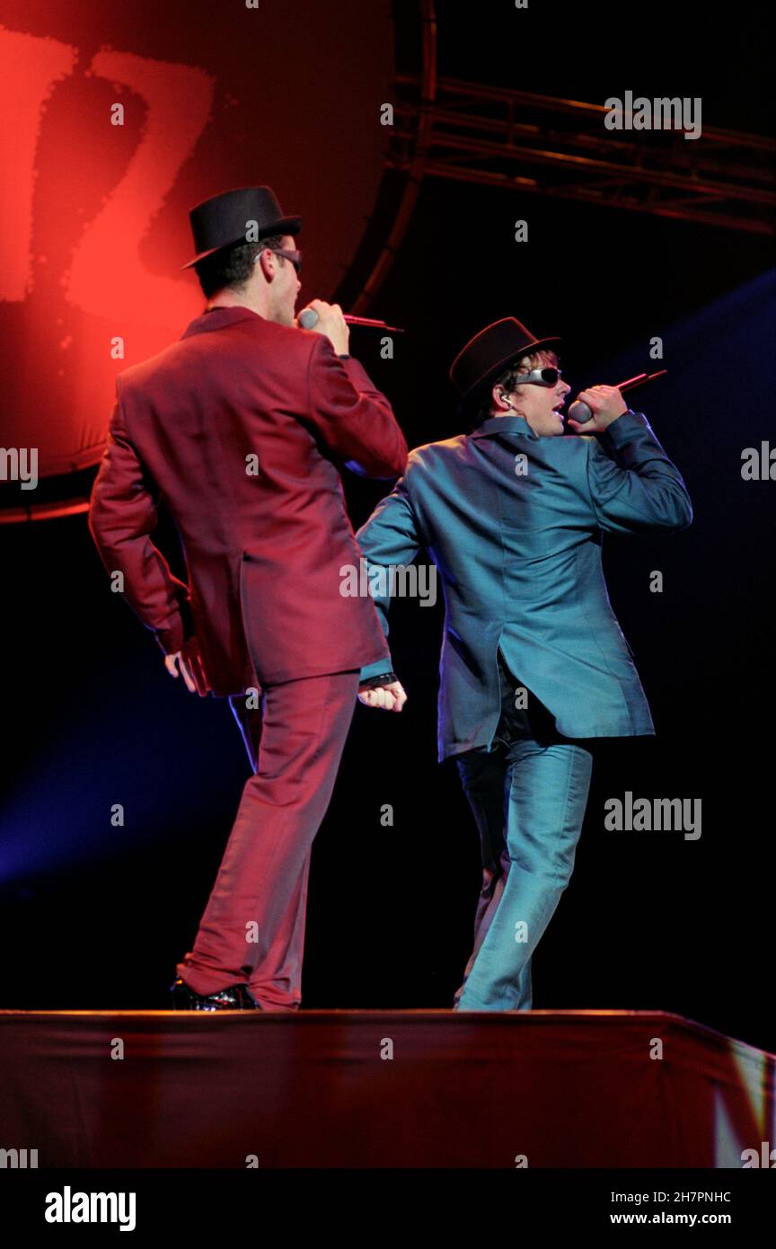 PJ And Duncan in concert at The Royal Albert Hall in London. 10 March ...