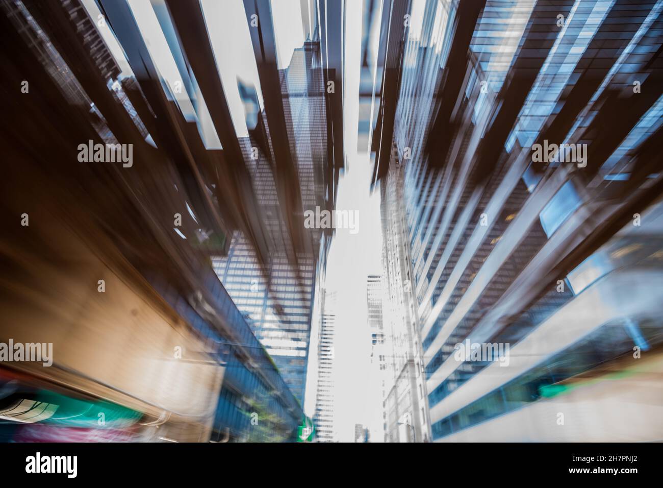 Image of converging tall buildings hi-res stock photography and images ...