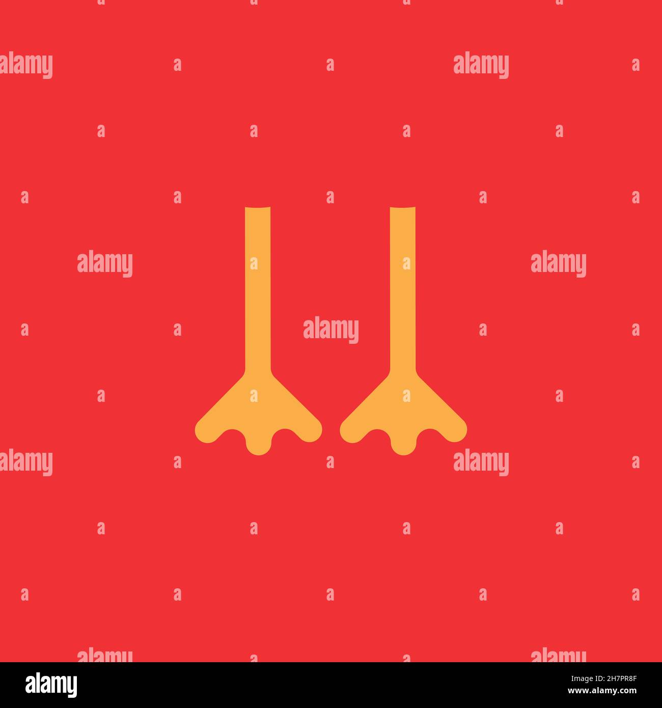 Paw print elephant footprint logo hi-res stock photography and images ...