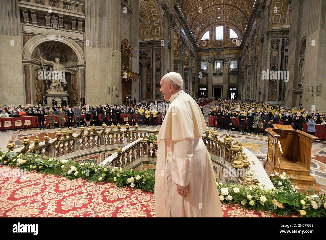 Vatican, Vatican. 24th Nov, 2021. Italy, Rome, Vatican, 2021/11/24.Pope ...