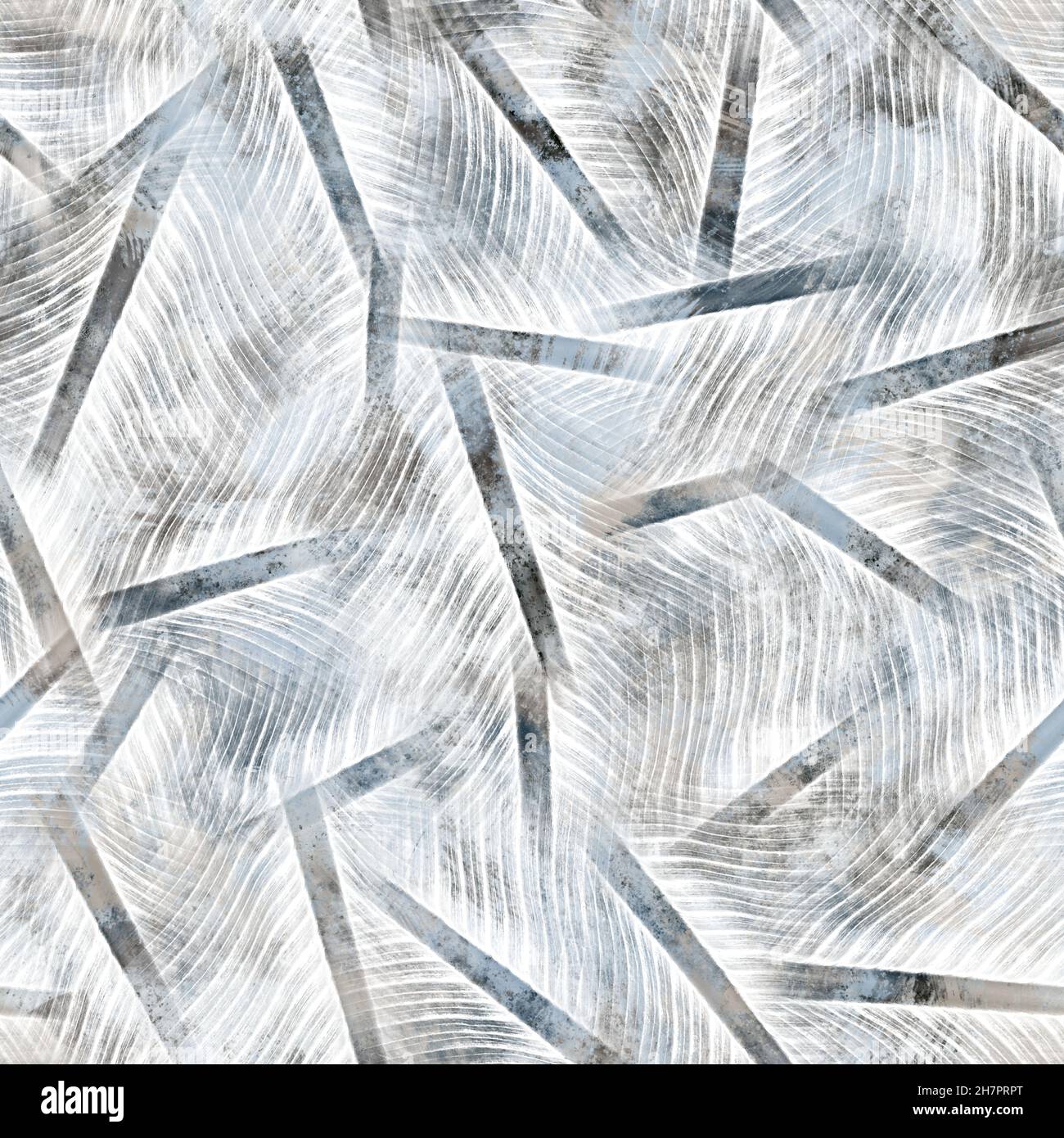 Seamless neutral and white grungy classic abstract surface pattern ...