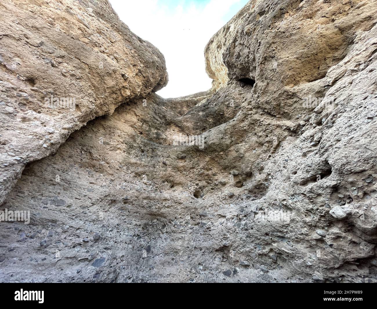 Huge rock formation in the desert in Arizona, USA Stock Photo - Alamy
