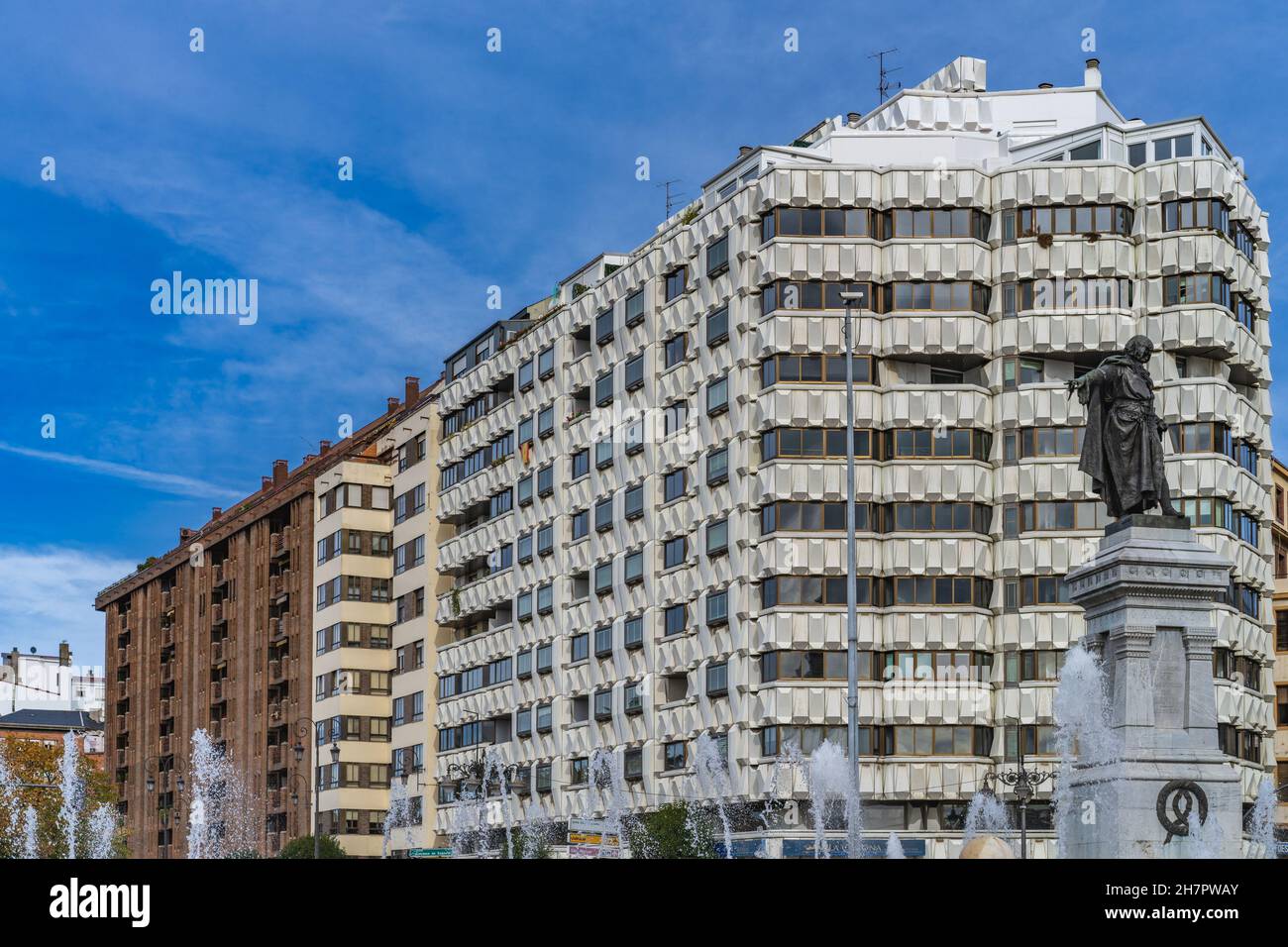 Modernist building in the city of Leon in Spain Stock Photo - Alamy