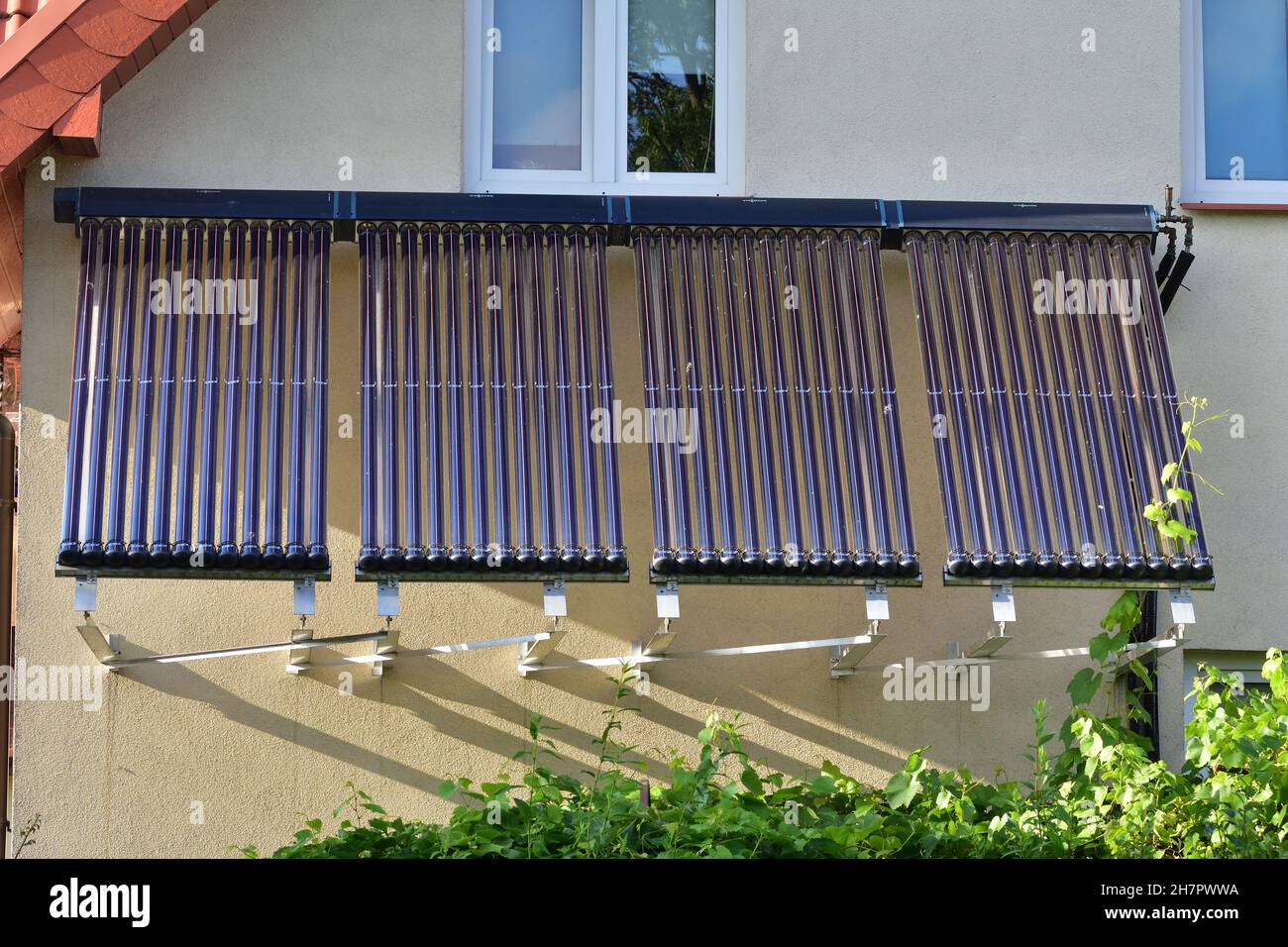 Solar power wall panel hi-res stock photography and images - Alamy