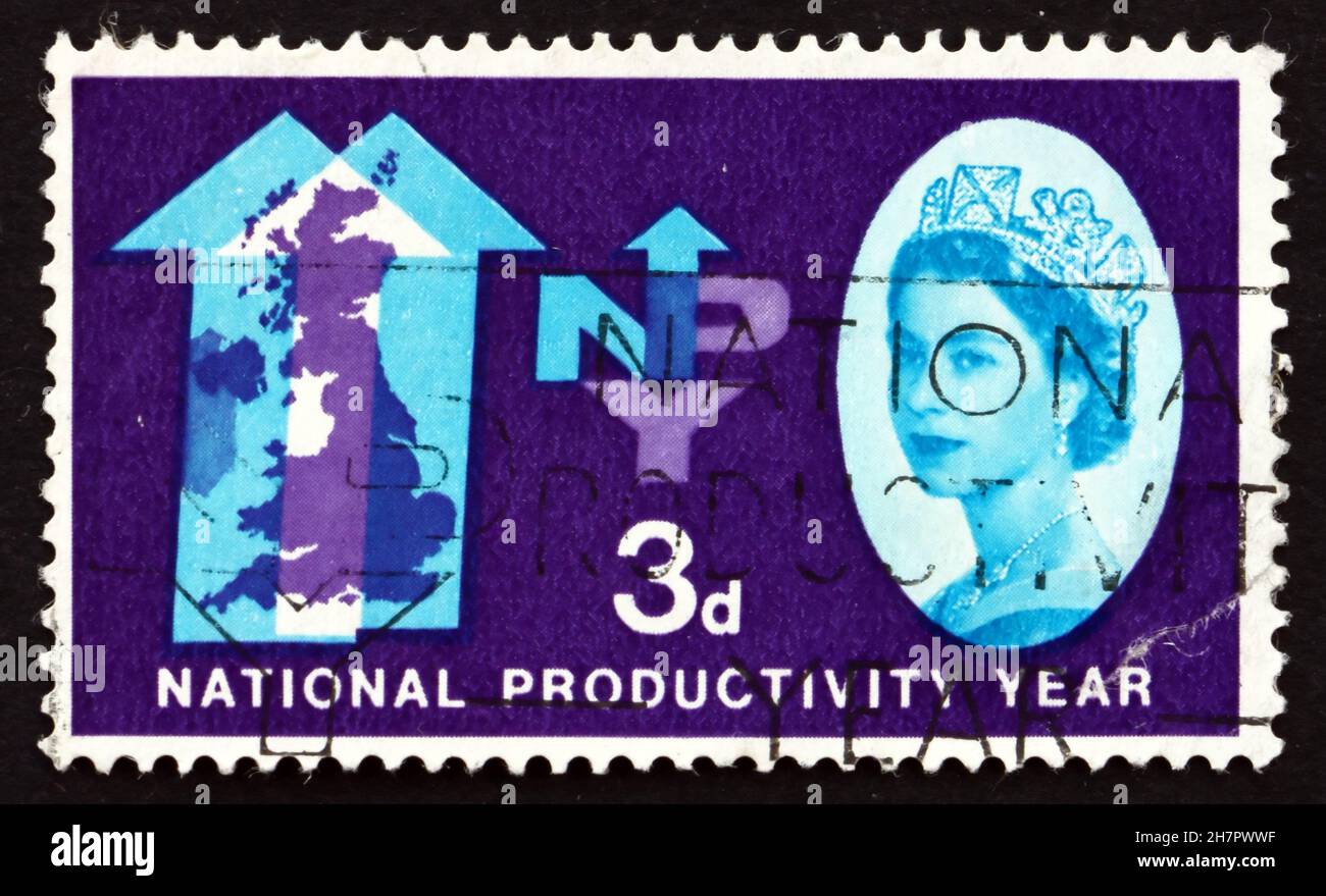 GREAT BRITAIN - CIRCA 1962: a stamp printed in the Great Britain shows ...