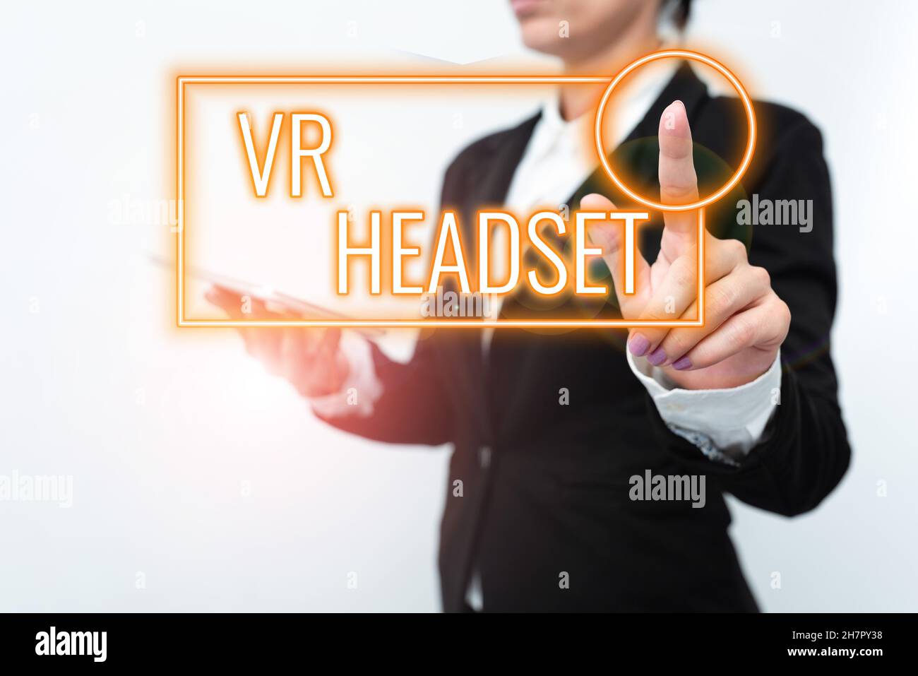 Inspiration showing sign Vr Headset. Concept meaning headmounted device ...