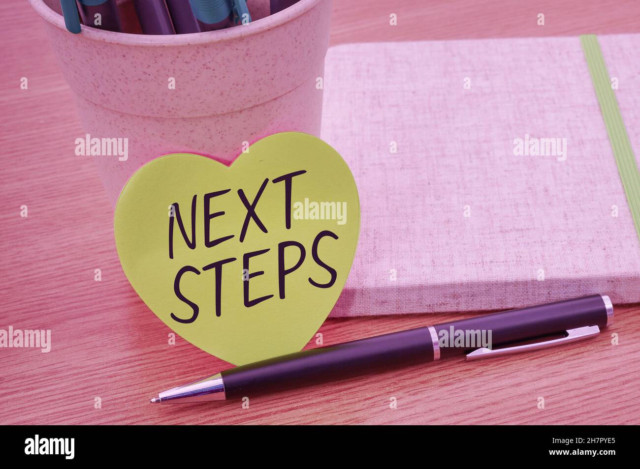 Sign displaying Next Steps. Business concept numper of process going to ...
