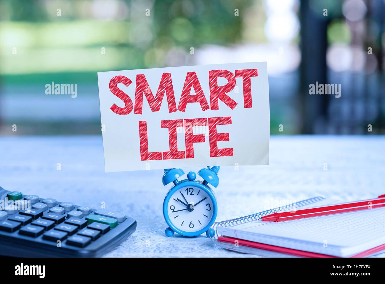 Conceptual caption Smart Life. Internet Concept approach conceptualized ...