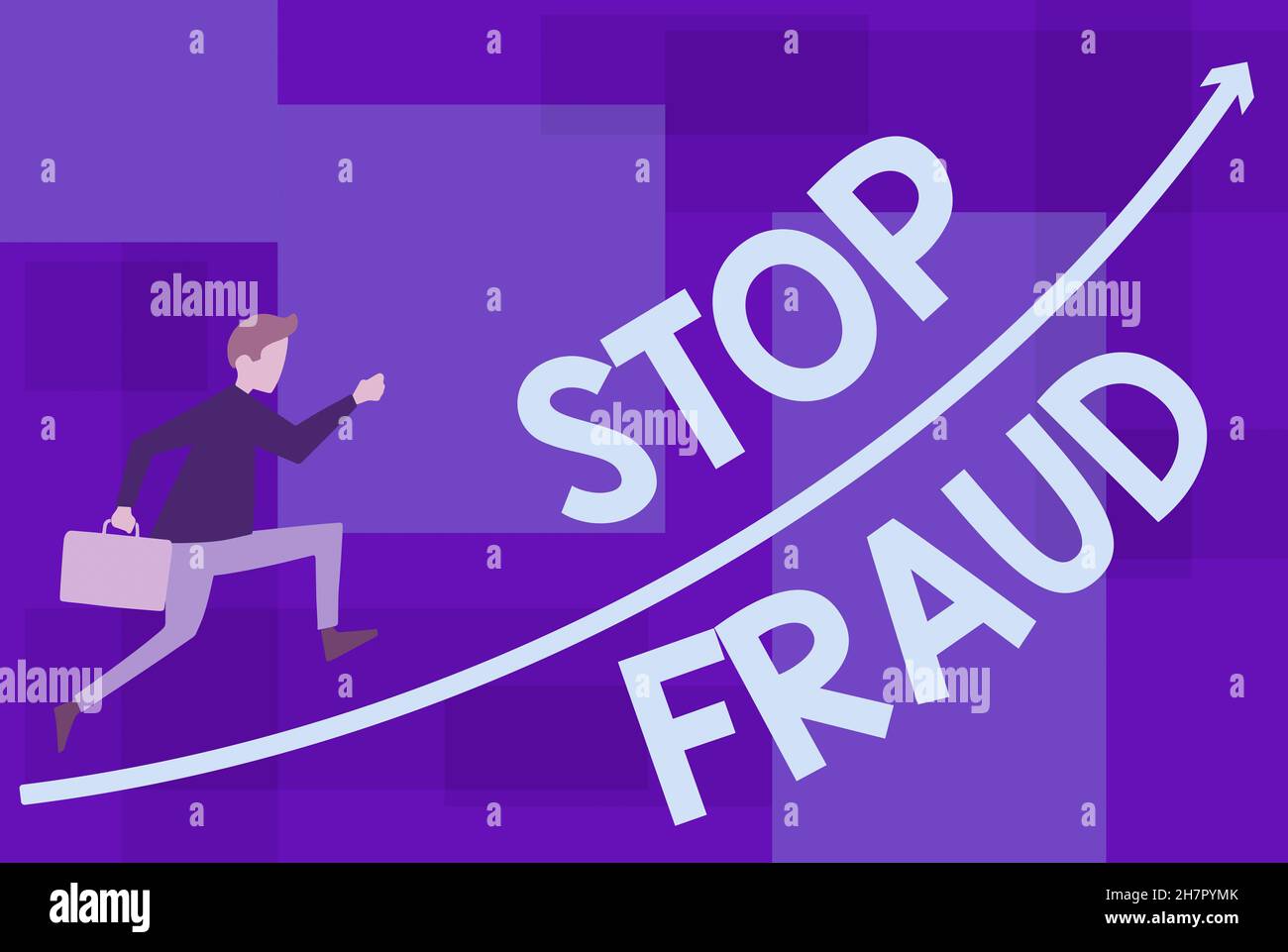 Conceptual display Stop Fraud. Business concept campaign advices ...