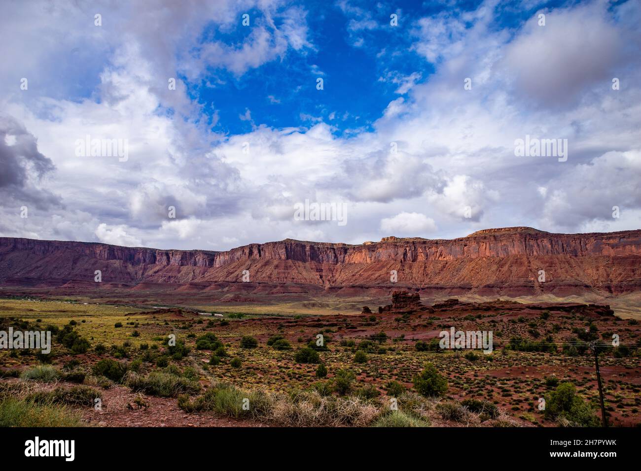 Rocky mountains in Moab, Utah Stock Photo - Alamy