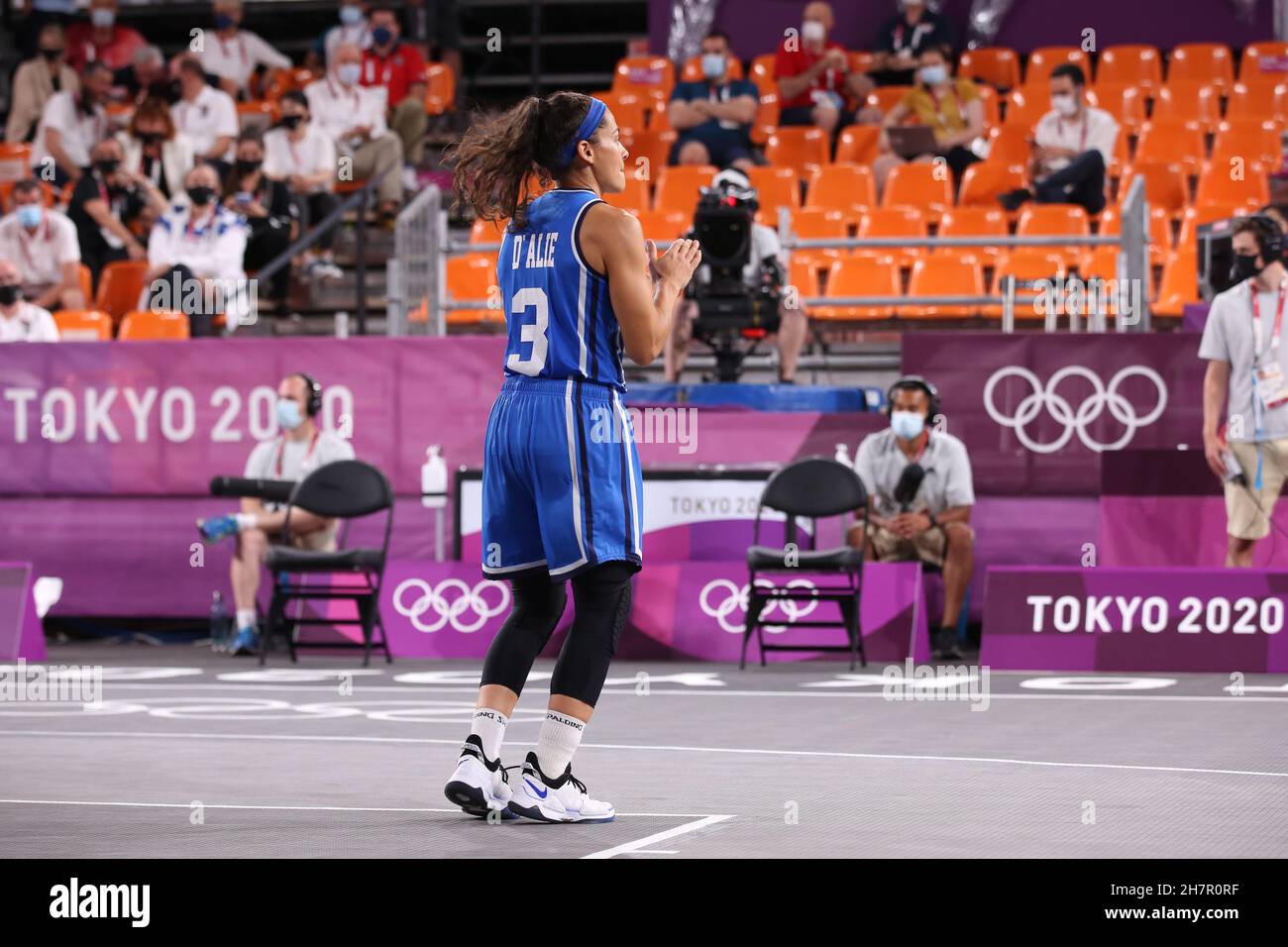 JULY 24th, 2021 - TOKYO, JAPAN: Rae Lin D'ALIE of Italy enters the ...