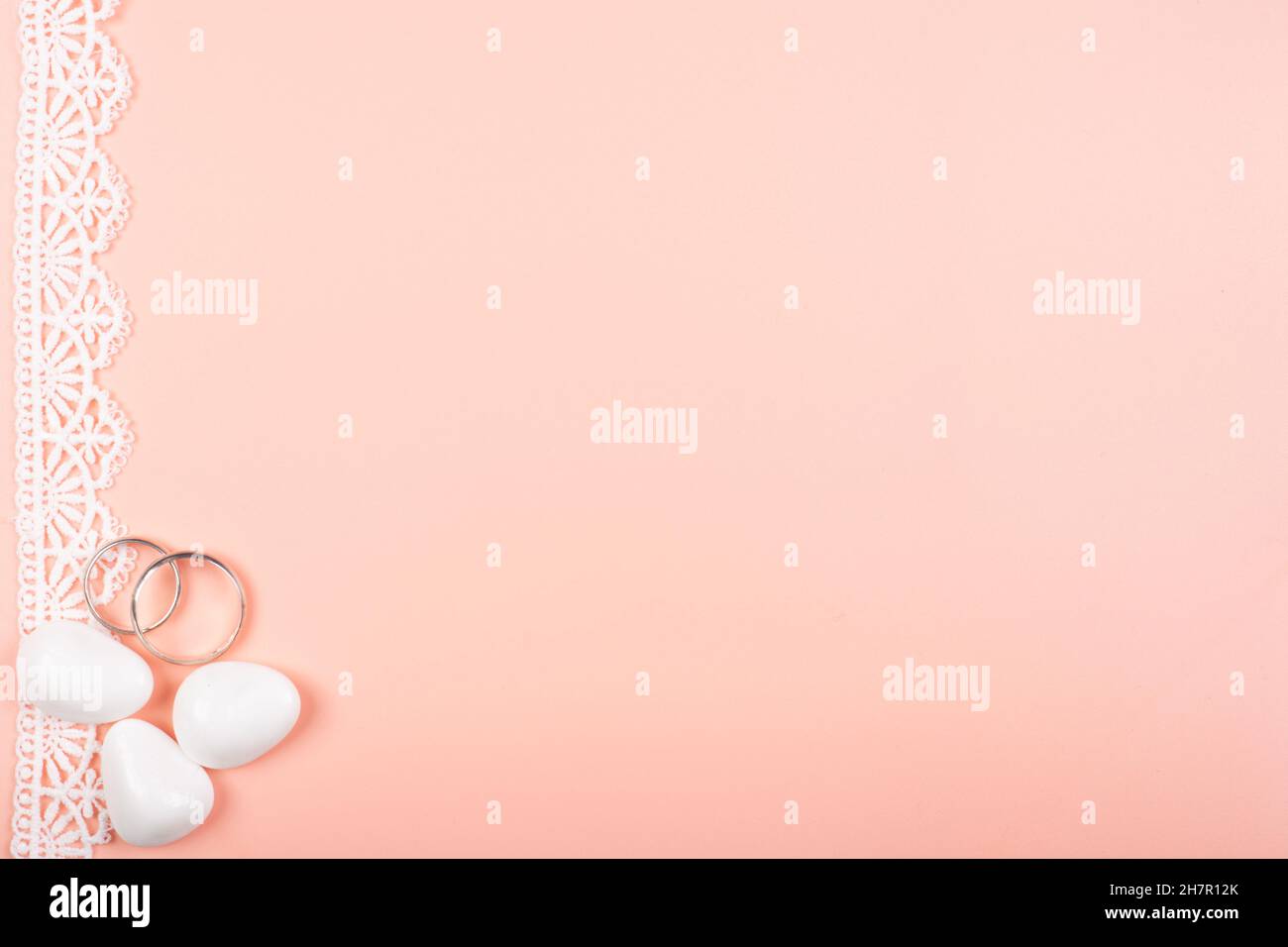 Wedding background with traditional accessories Stock Photo - Alamy