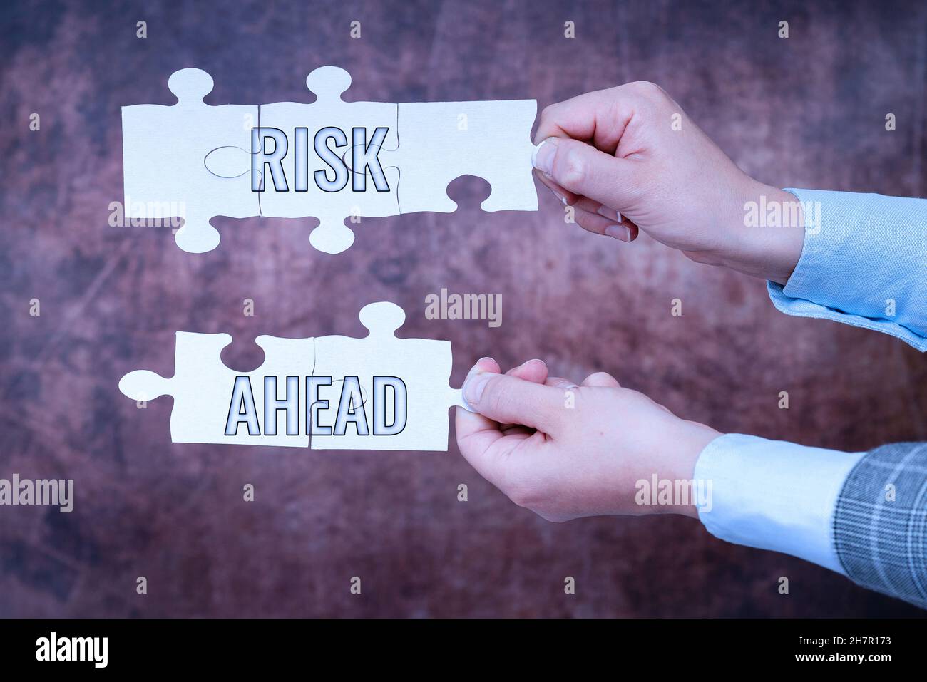 Hand writing sign Risk Ahead. Word for A probability or threat of ...