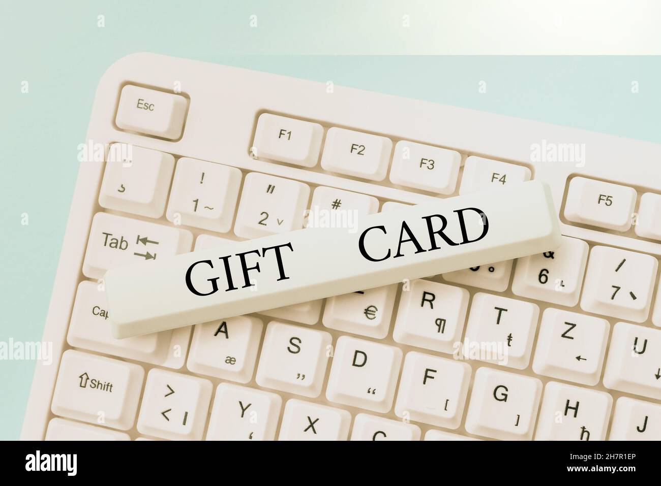 Writing displaying text Gift Card. Word Written on A present usually ...