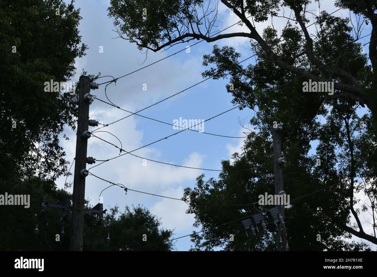 Utility lines hi-res stock photography and images - Alamy