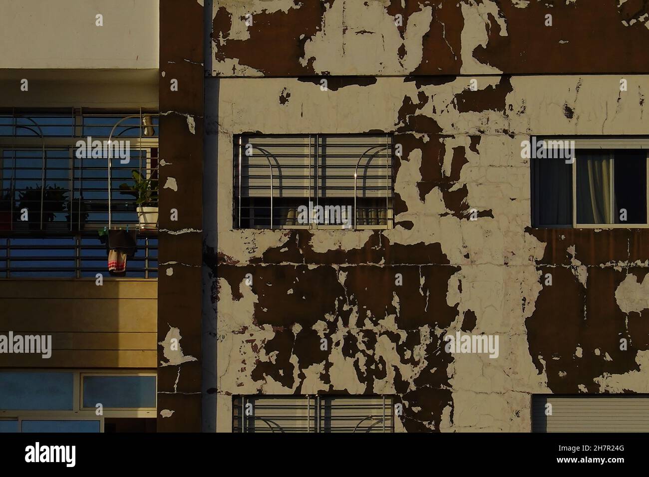 Beautiful patterned old building facade wall texture Stock Photo - Alamy