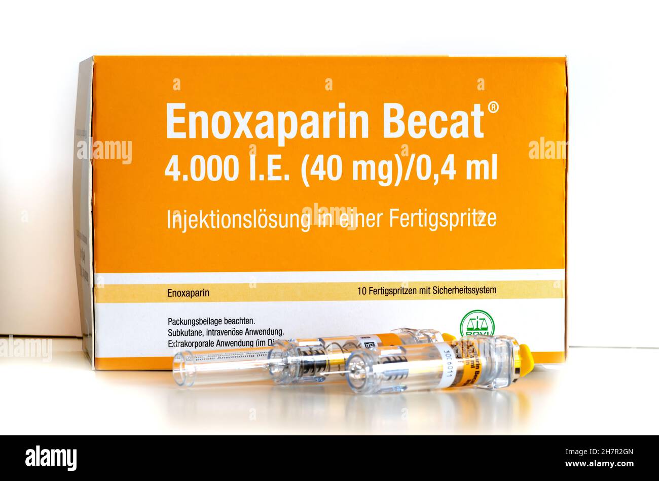 Enoxaparin becat hi-res stock photography and images - Alamy