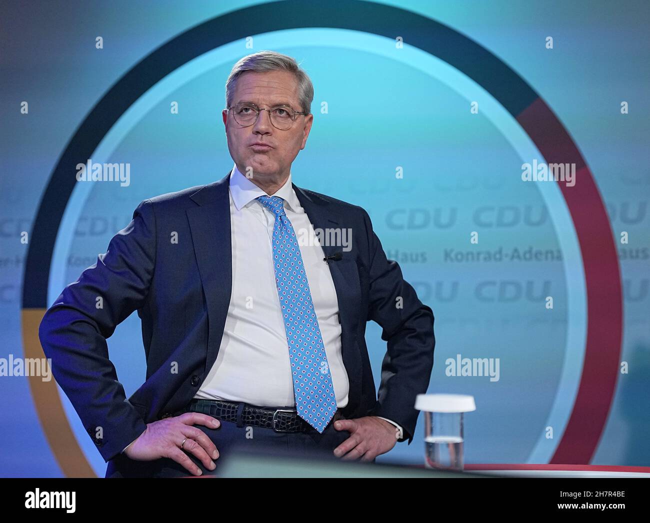 Berlin, Germany. 24th Nov, 2021. Norbert Röttgen, CDU member of the ...