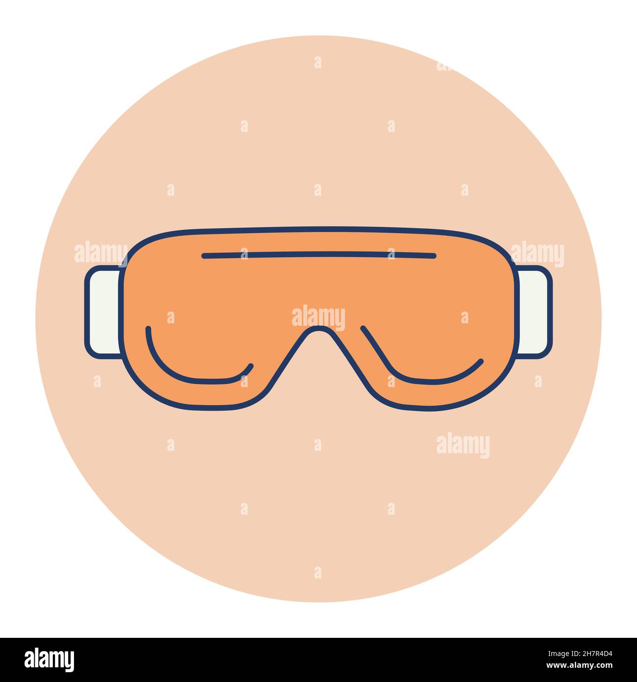 Science Safety Symbols Goggles