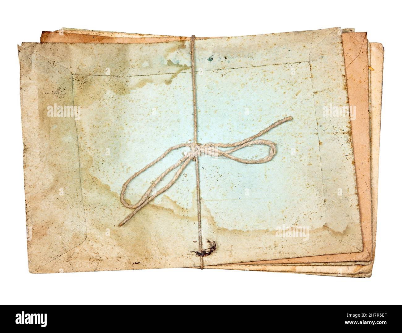 Old letter background Cut Out Stock Images & Pictures - Alamy