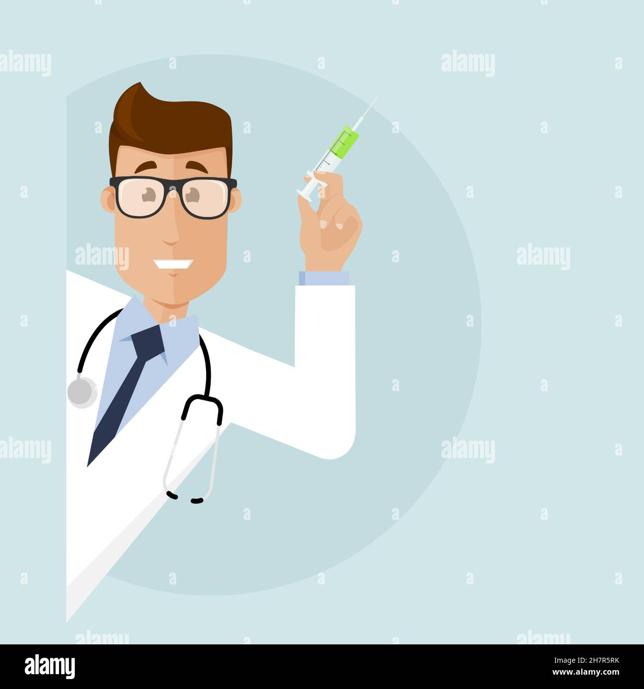 Doctor Injection Clipart