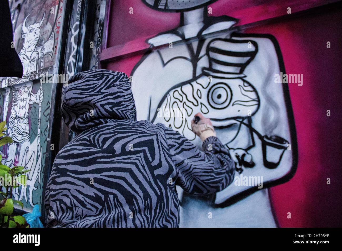 Athens, Greece - November 22, 2021 Alexia TSIMIKA nickname DIZI, Greek ...