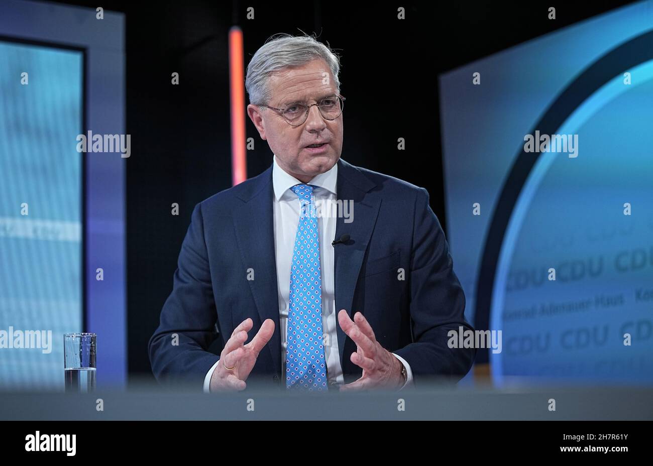 Berlin, Germany. 24th Nov, 2021. Norbert Röttgen, CDU member of the ...