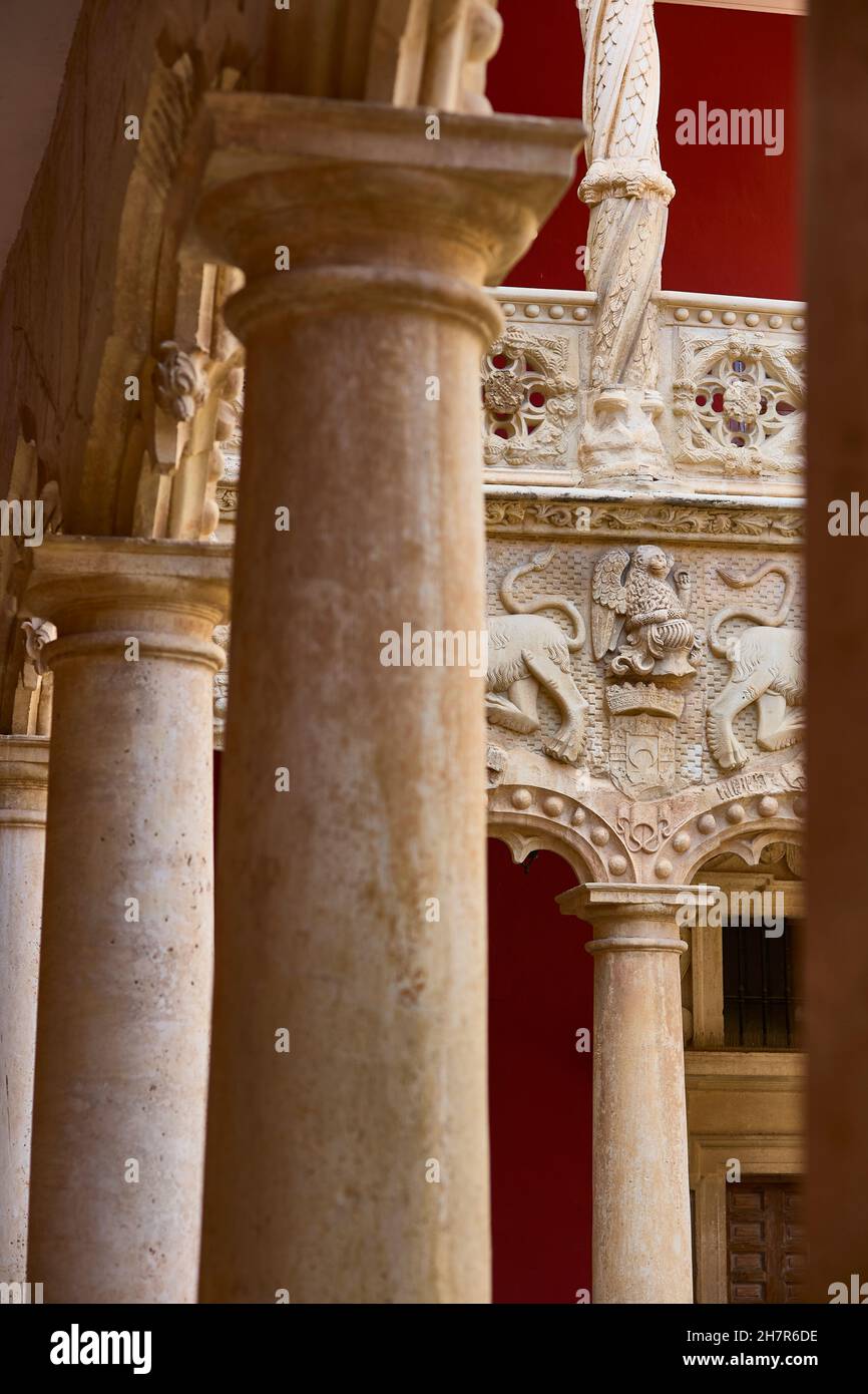 Patio of palace of el infantado hi-res stock photography and images - Alamy