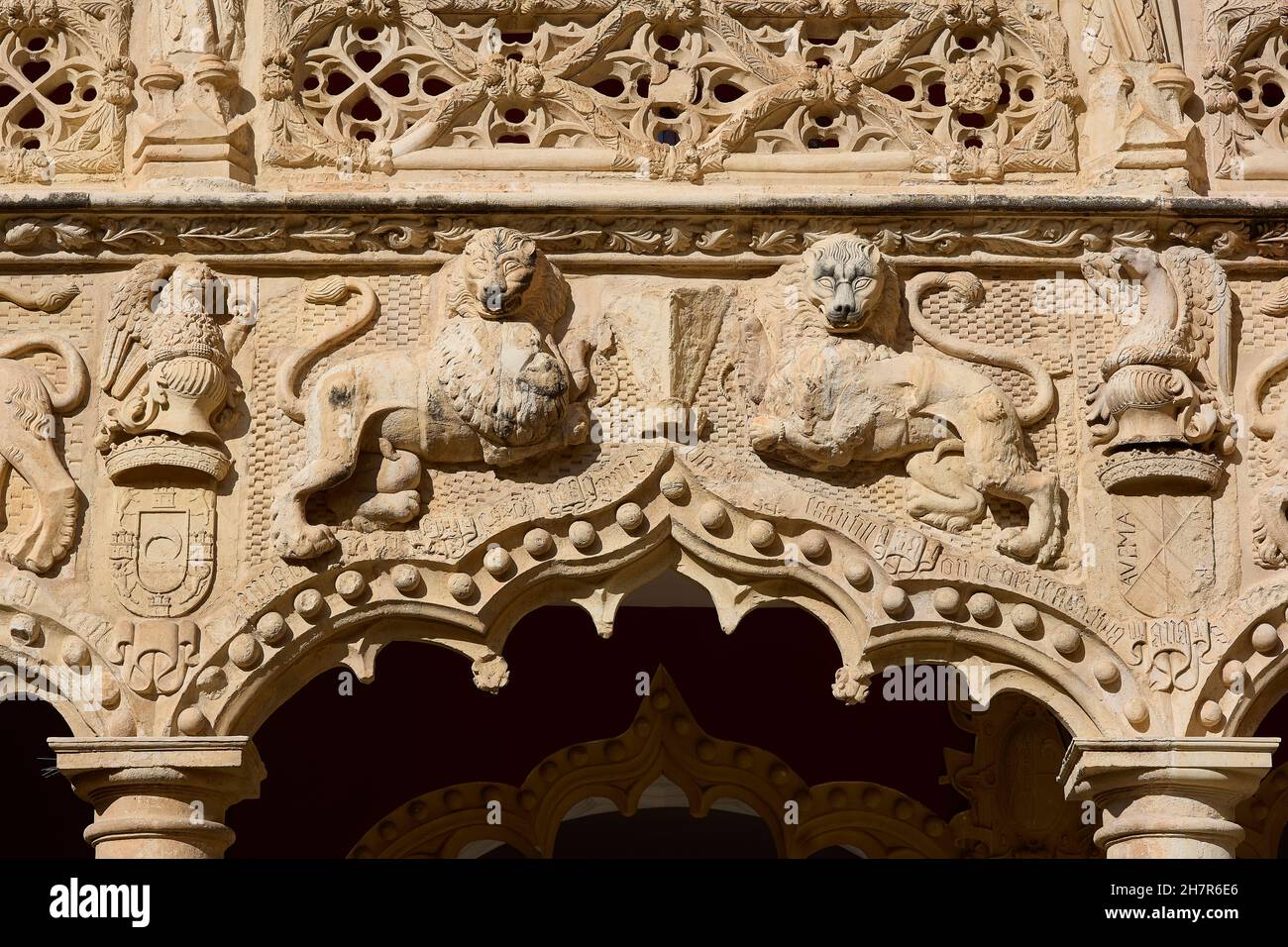 Palace of El Infantado. Guadalajara, Spain Stock Photo - Alamy
