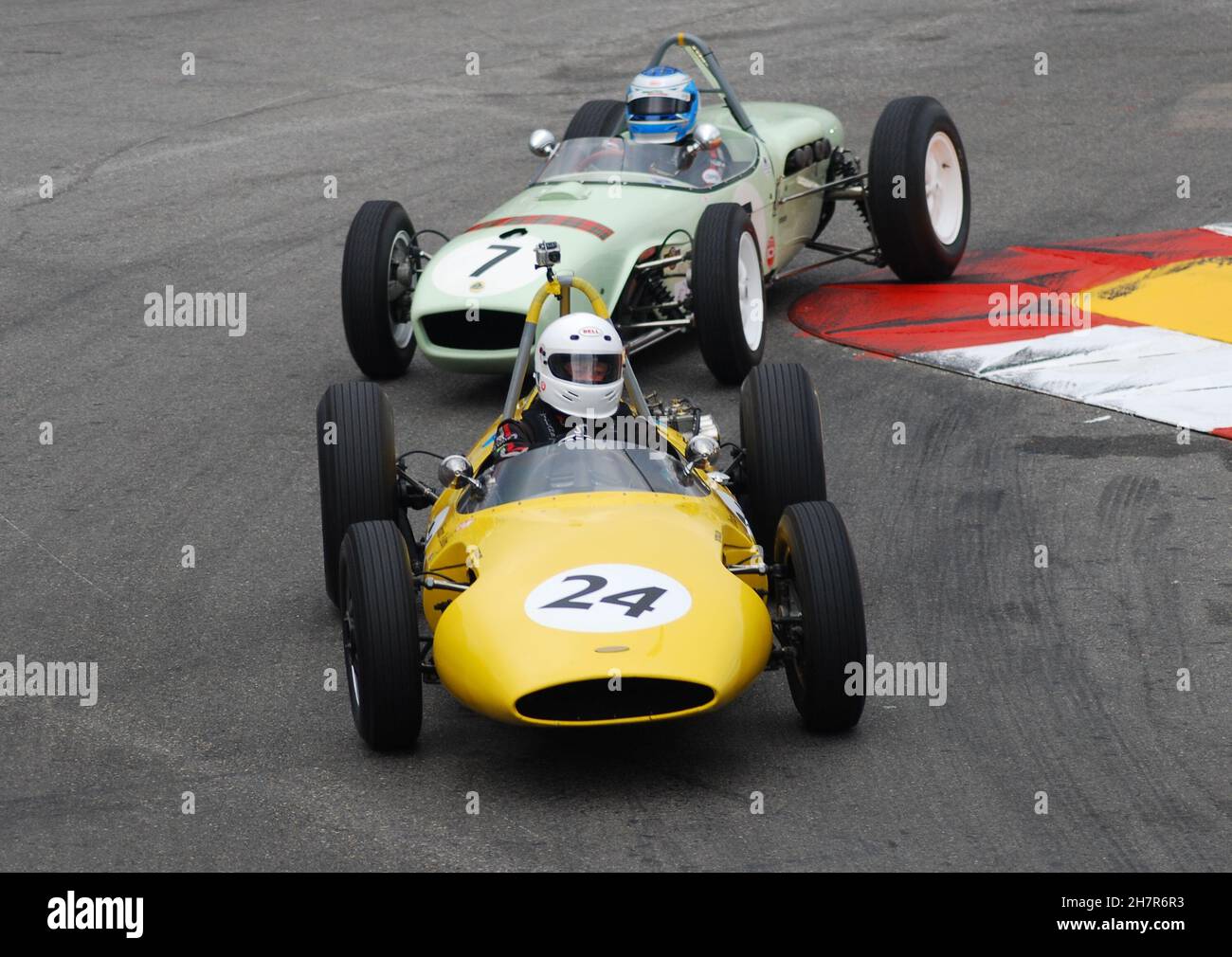 #24 1961 1500 F1 Emeryson in the colours of Equipe Belge and driven by ...