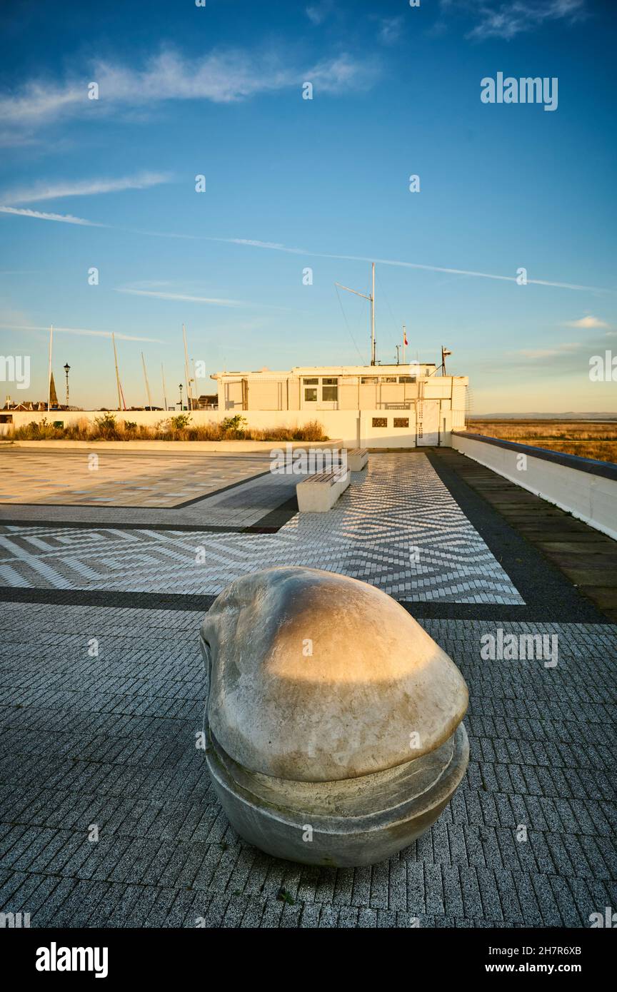 The Mussel Tank artwork on Lytham seafront. Mussel sculpture by Martyn ...