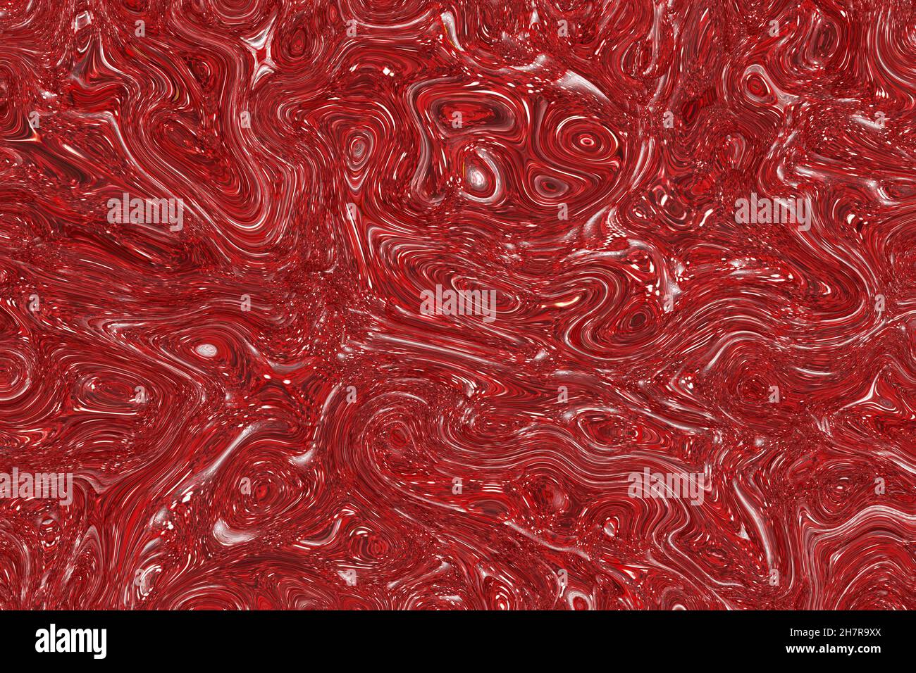 3d rendering of a red abstract background with waves Stock Photo - Alamy