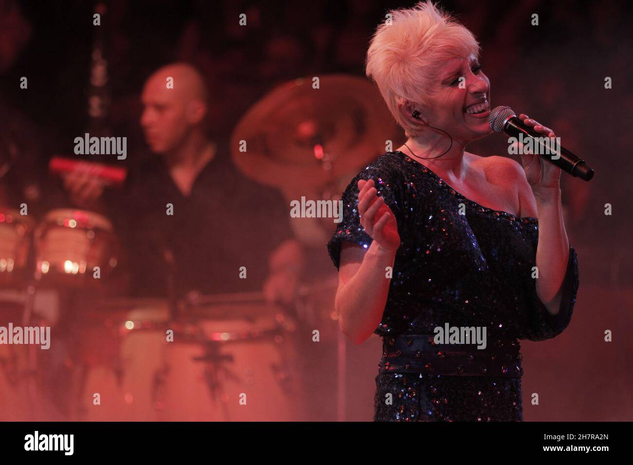 The singer Yuri performed her show at the Expogan arena on February 25 ...