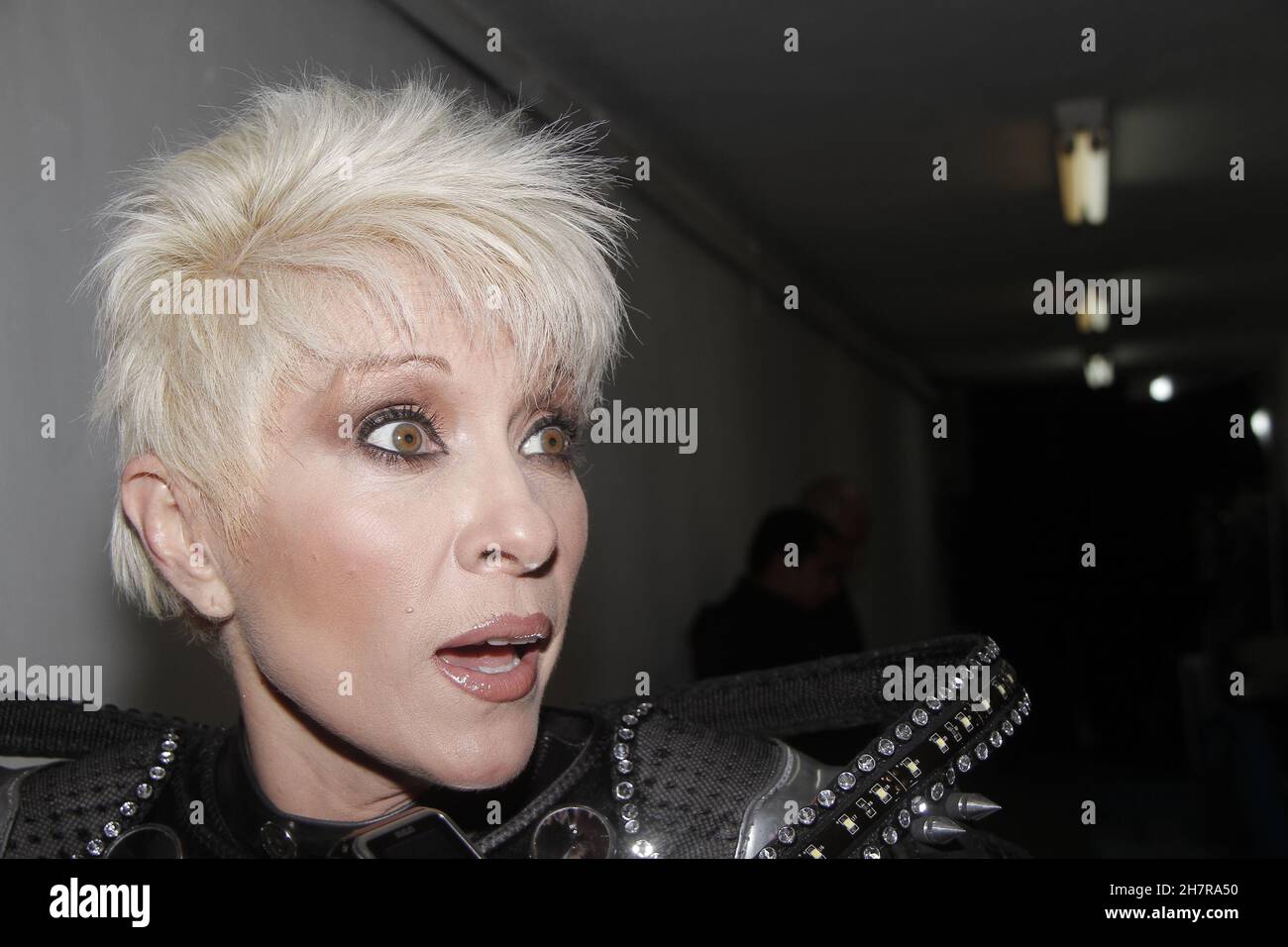 The singer Yuri performed her show at the Expogan arena on February 25 ...