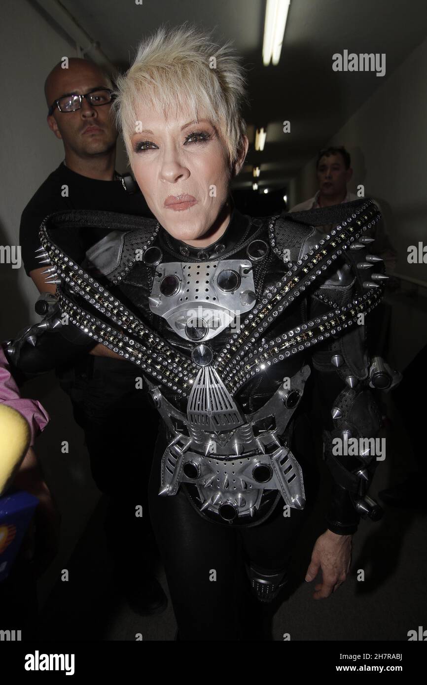 The singer Yuri performed her show at the Expogan arena on February 25 ...