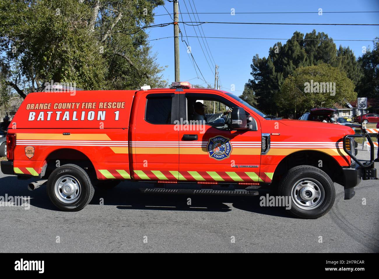 Florida Orange County Fire and Rescue Battalion 1 Truck January 18 ...