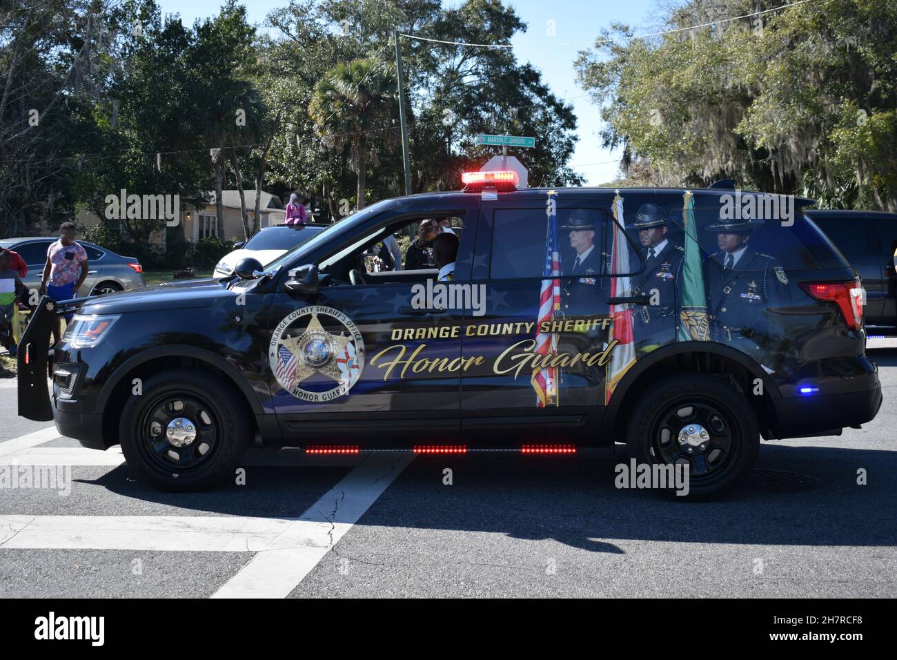 Florida Orange County Sheriff Honor Guard Vehicle January 18, 2021 ...