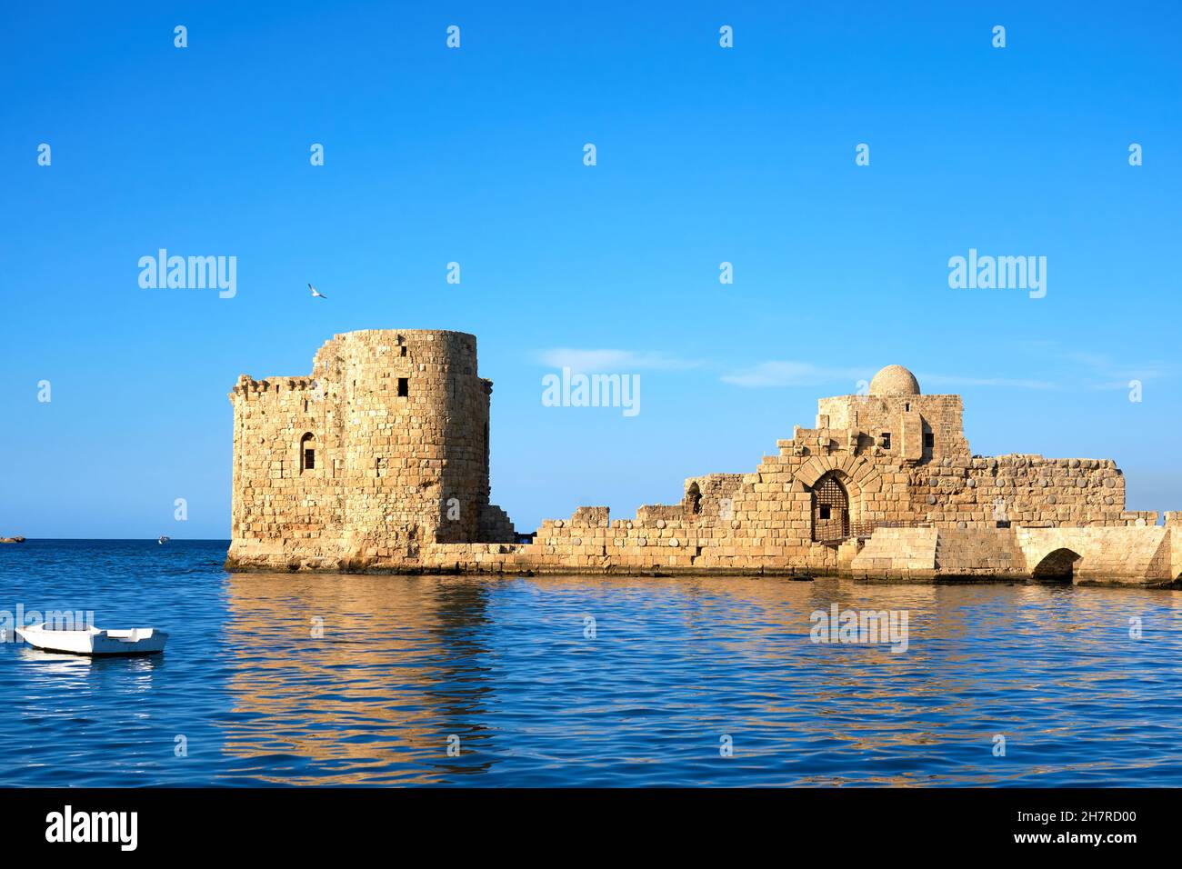 Sidon sea Castle Stock Photo - Alamy