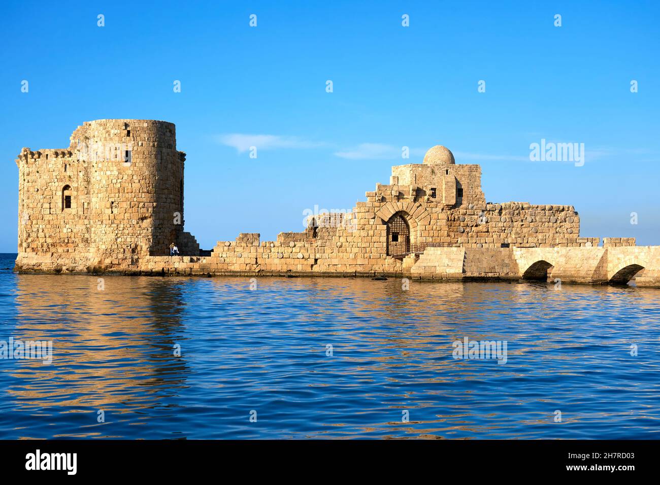 Sidon sea castle hi-res stock photography and images - Alamy