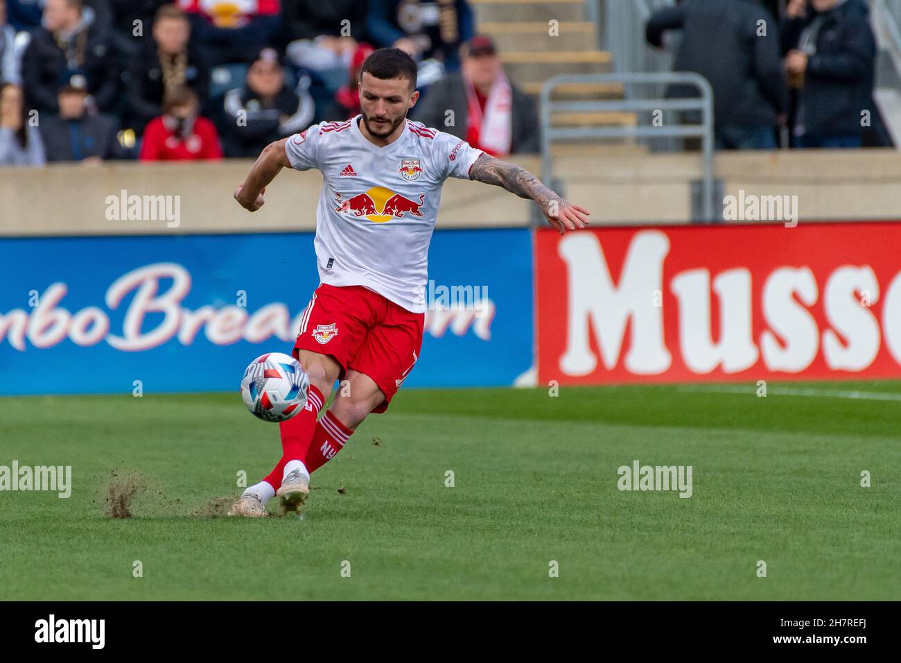 New York Red Bull MSL soccer players - professional footballers Stock ...