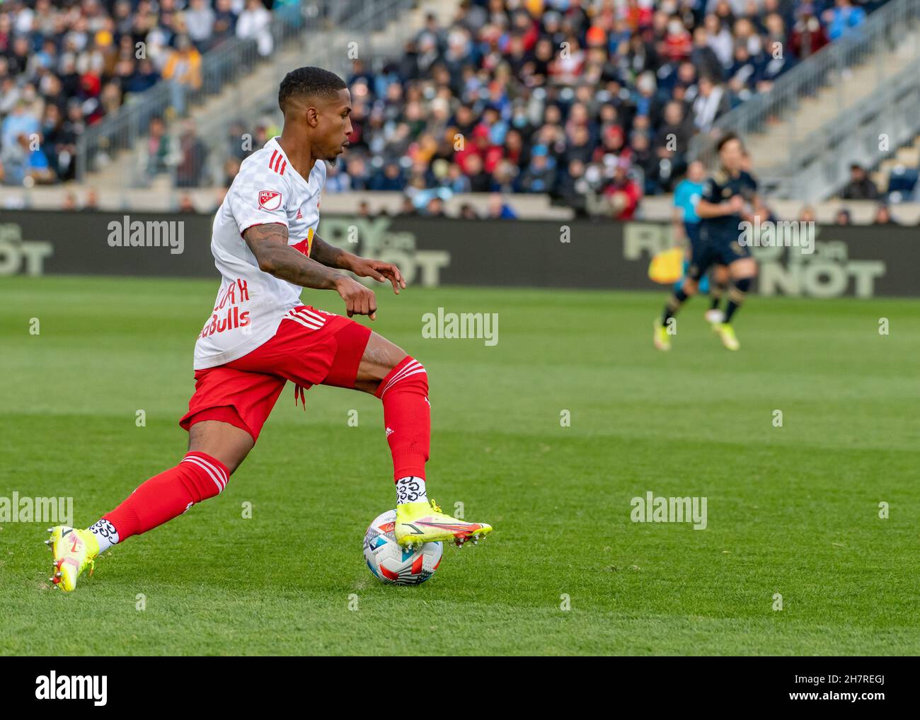 New York Red Bull MSL soccer players - professional footballers Stock ...