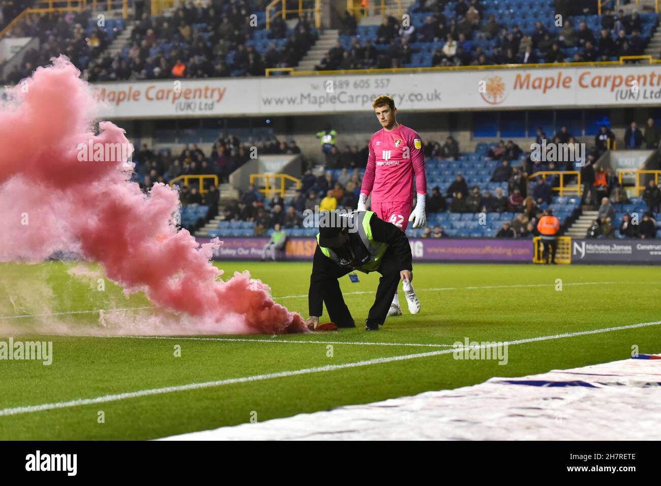 Flare on the pitch hi-res stock photography and images - Alamy