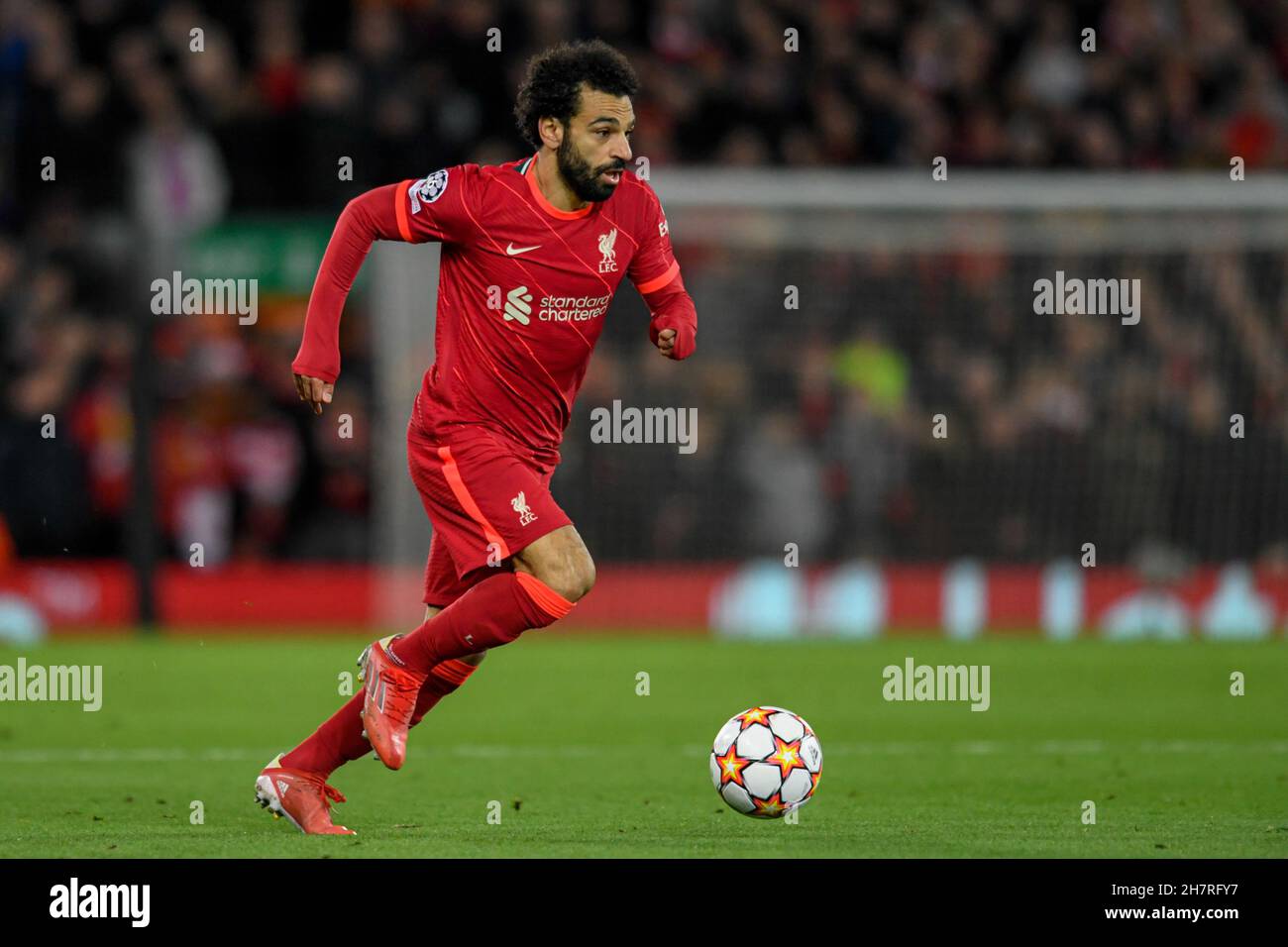 Liverpool forward mohamed salah hi-res stock photography and images - Alamy