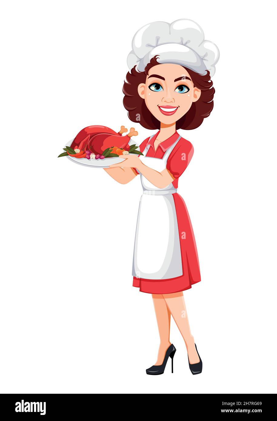 Chef Woman Clipart