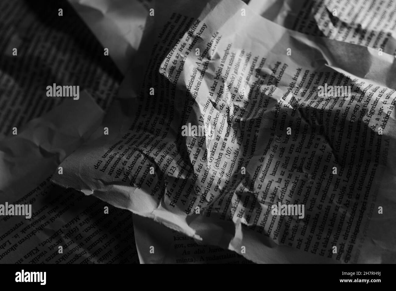 Antique book page Black and White Stock Photos & Images - Alamy