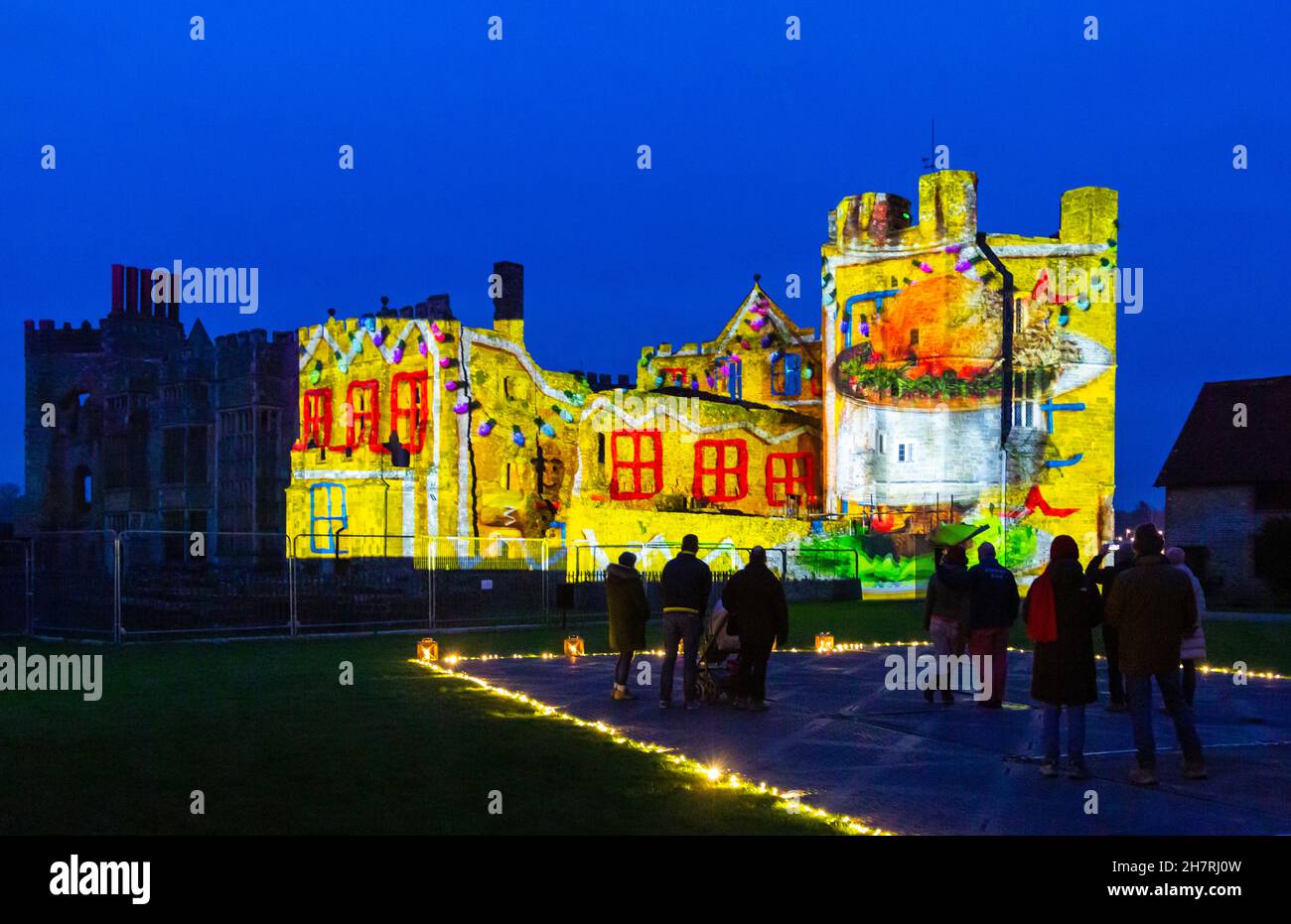 Cowdray, Midhurst, West Sussex, UK. 24th November 2021. Stunning ...